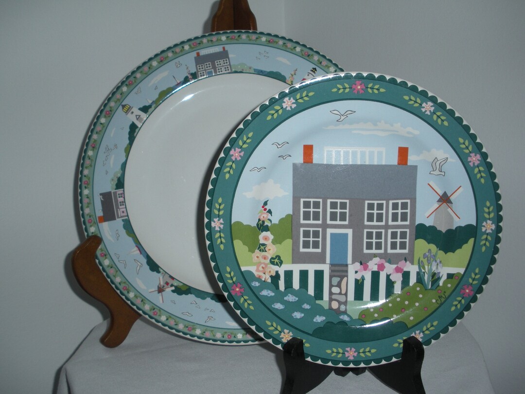 Nantucket Dish Set Stoneware by Sakura 16 Piece Claire Murrays Dishes ...