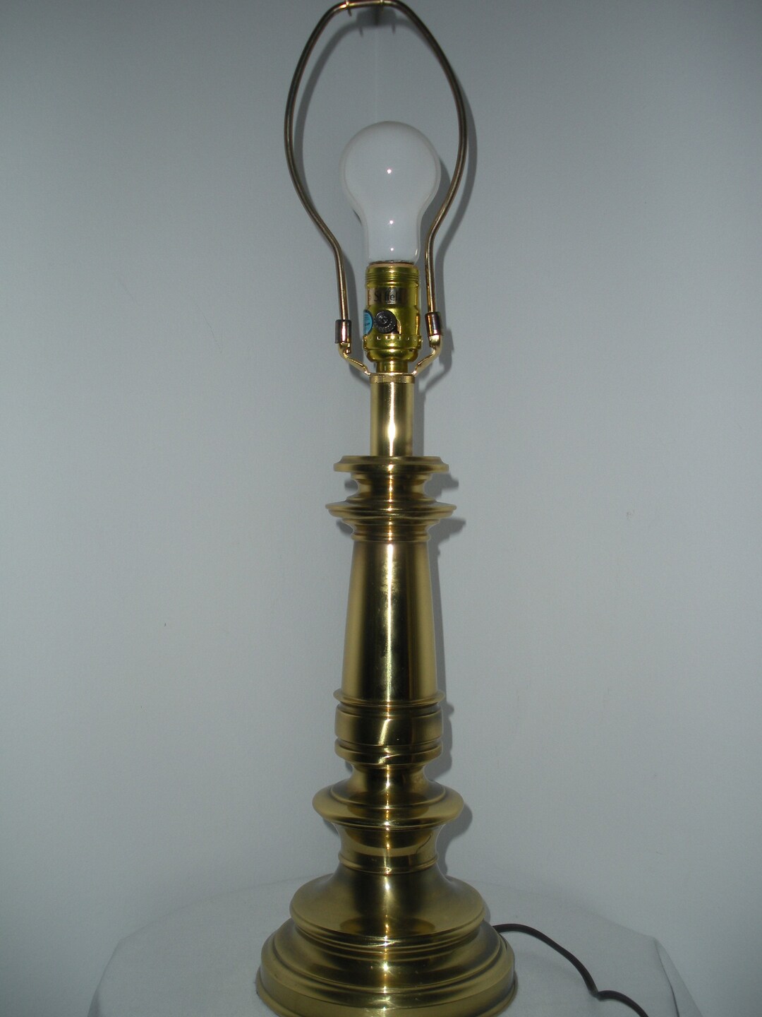 Vintage Stiffel Brass Table Lamp NO Lamp Shade - Etsy