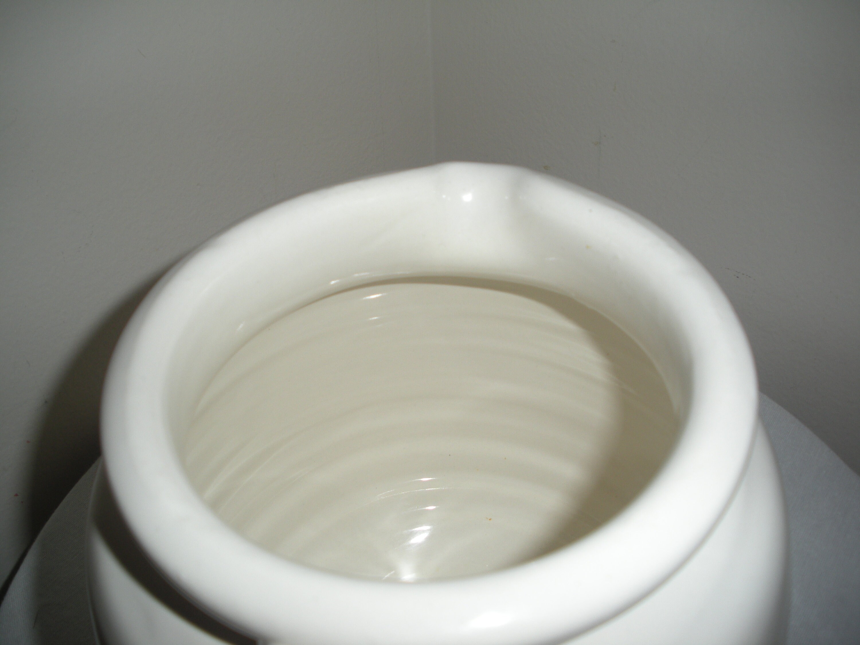 Pitcher Creamy White Pottery Barn Chunky Beverage Pitcher Made - Etsy