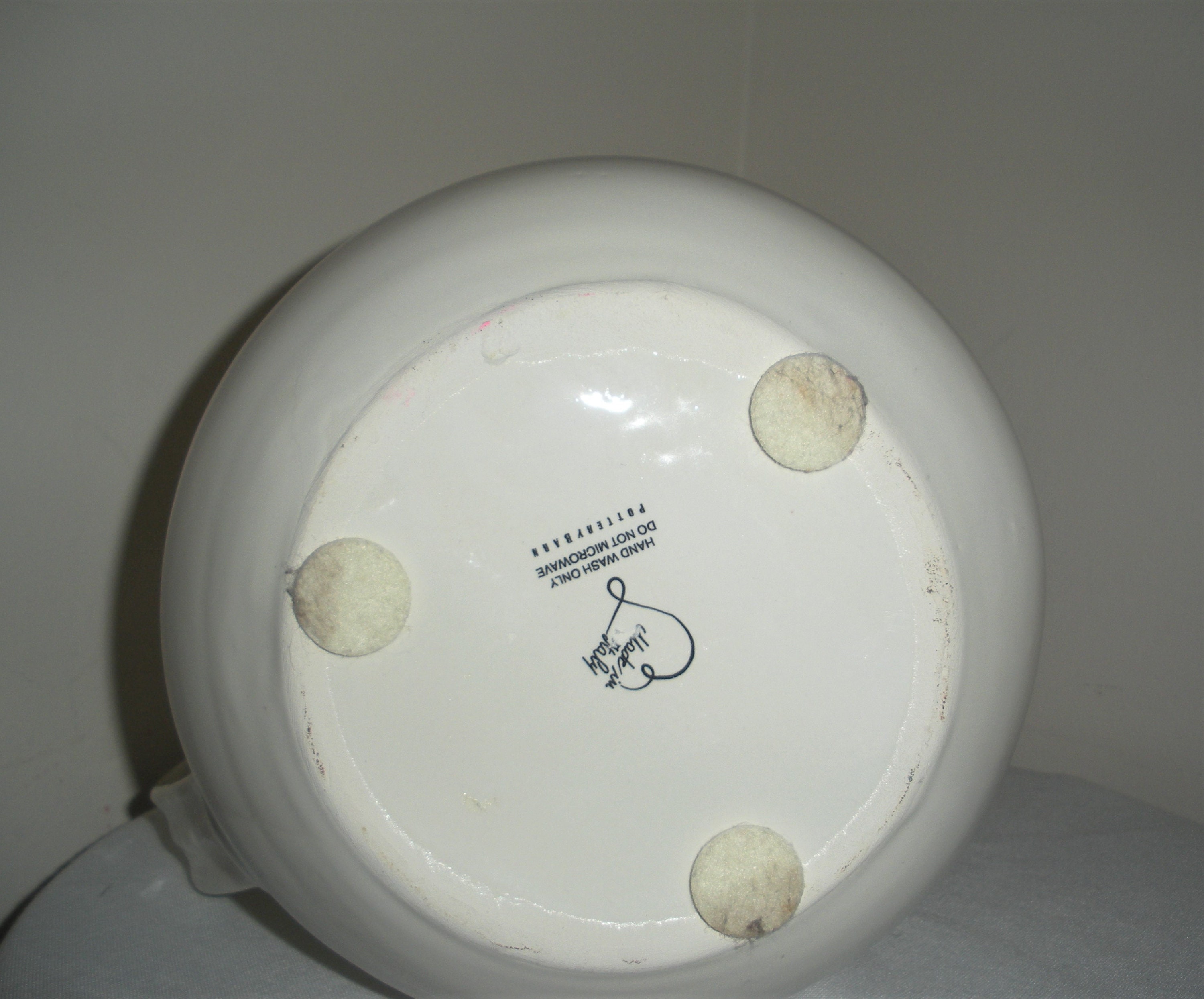 Pitcher Creamy White Pottery Barn Chunky Beverage Pitcher Made - Etsy