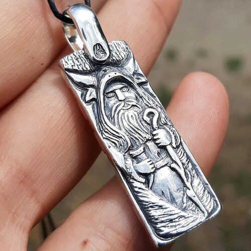 Bronze Veles God Necklace Slavic Symbol Pagan Jewelry - Etsy