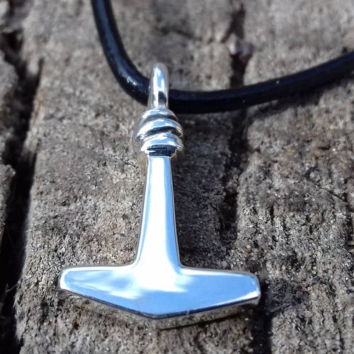 Little Silver Mjolnir Thor's Hammer Hammer of Thor - Etsy