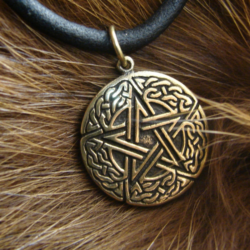 Wiccan Pentacle - Etsy