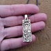 Bronze Veles God Necklace, Slavic Symbol, Pagan Jewelry, Ethnic Amulet ...