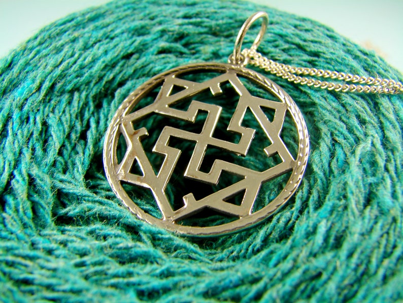 Valkyrie pendant Silver Pagan jewelry Slavic amulet | Etsy