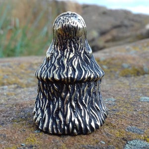 Knife Pommel Wolf Head, Wild Dog Guard Bolster Pommel, Custom Knife ...