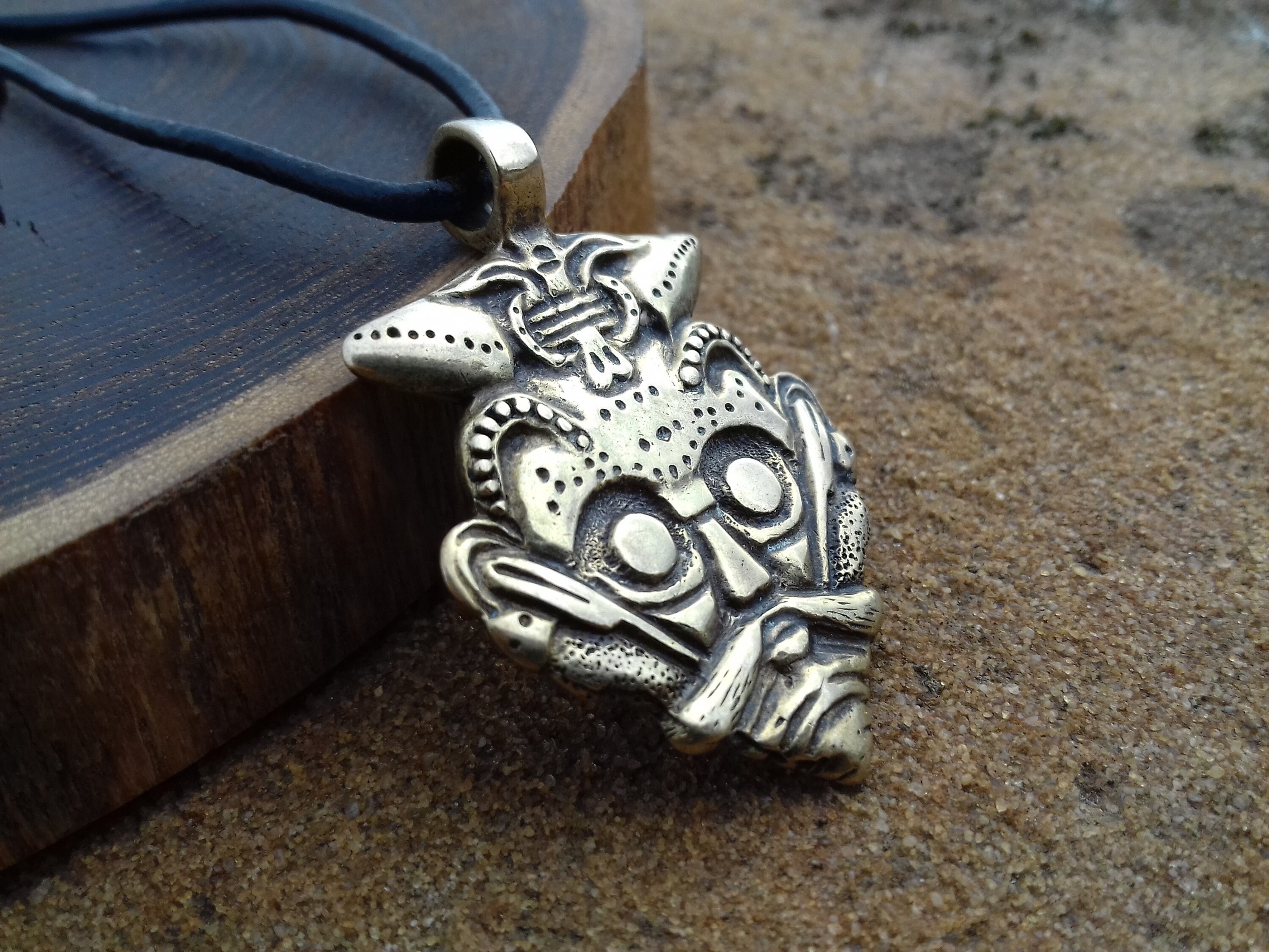 Mask of Odin Mask of Loki Loki pendant Scandinavian amulet | Etsy