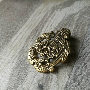 Viking Pendant With Borre Style, Birka, Nordic, Zoomorphic, Replica ...