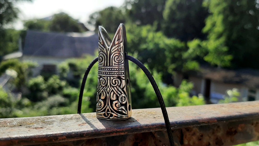 Viking Fish Pendant, Fishtail, Gotland Jewelry, Replica 10th Century ...