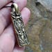 Bronze Veles God Necklace, Slavic Symbol, Pagan Jewelry, Ethnic Amulet ...