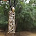 Bronze Veles God Necklace, Slavic Symbol, Pagan Jewelry, Ethnic Amulet ...