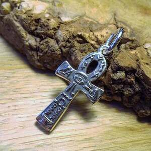 Anhk Necklace, Silver Ankh Pendant, Egypt Jewelry, Key of Life, Mens ...
