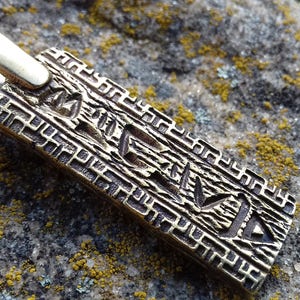 Bronze Veles God Necklace, Slavic Symbol, Pagan Jewelry, Ethnic Amulet ...