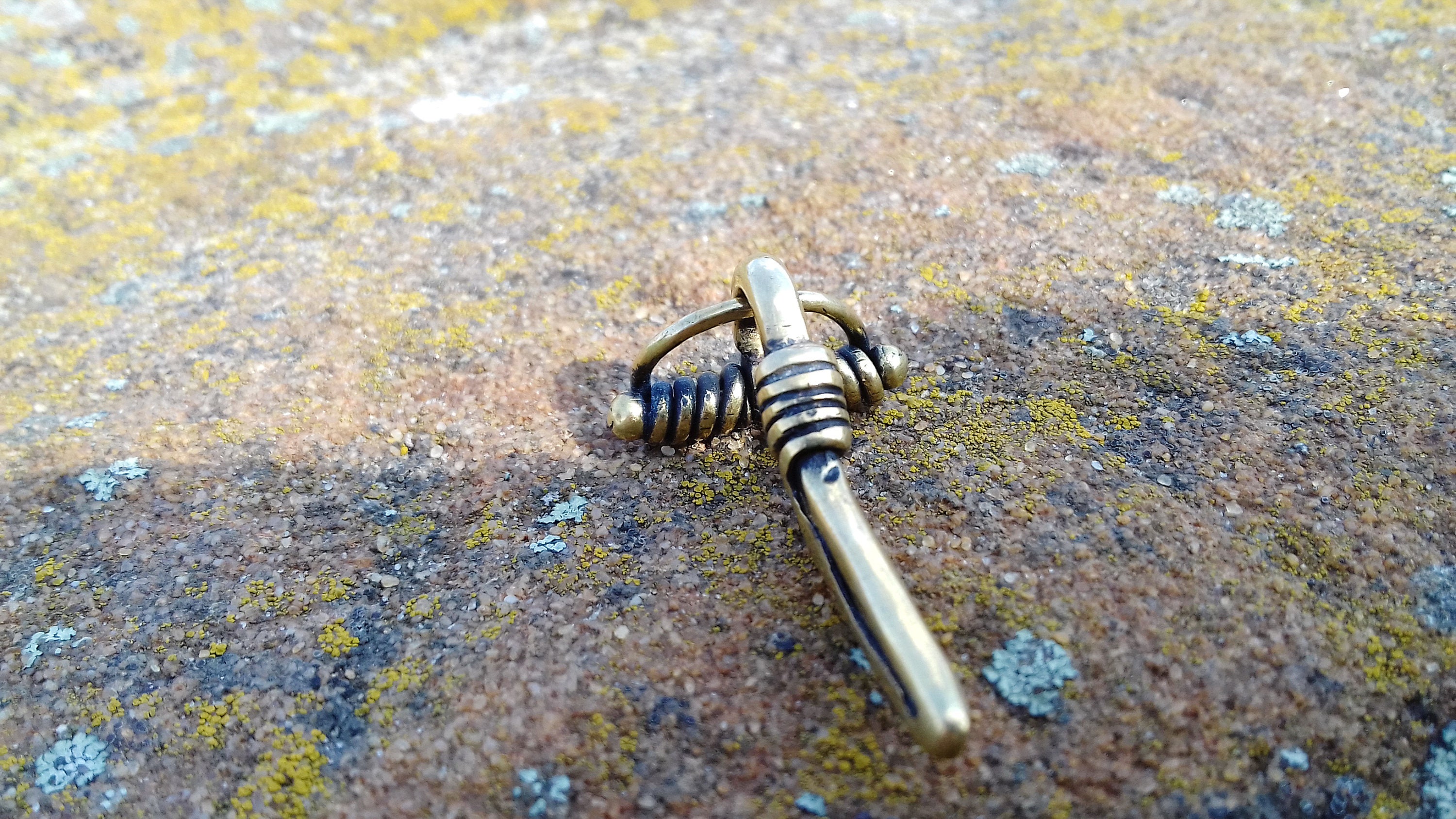 Antieke Fibula Romeinse Fibula Broche 3 4 eeuw na | Etsy