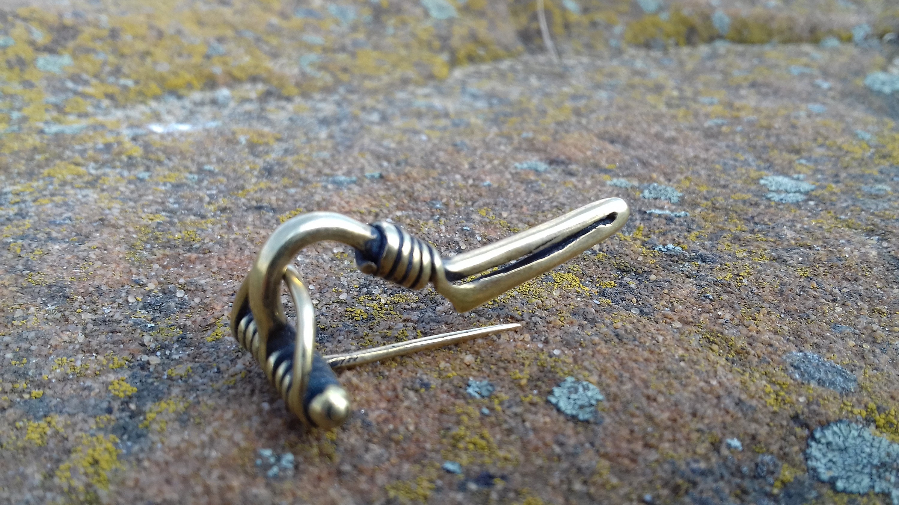 Antieke Fibula Romeinse Fibula Broche 3 4 eeuw na | Etsy