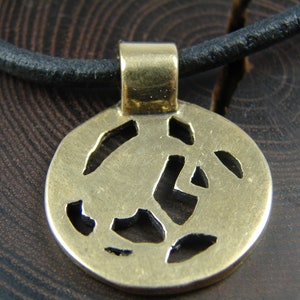 Bronze Viking Jewelry, Borre Style, Viking Pendant, Medieval Jewelry ...