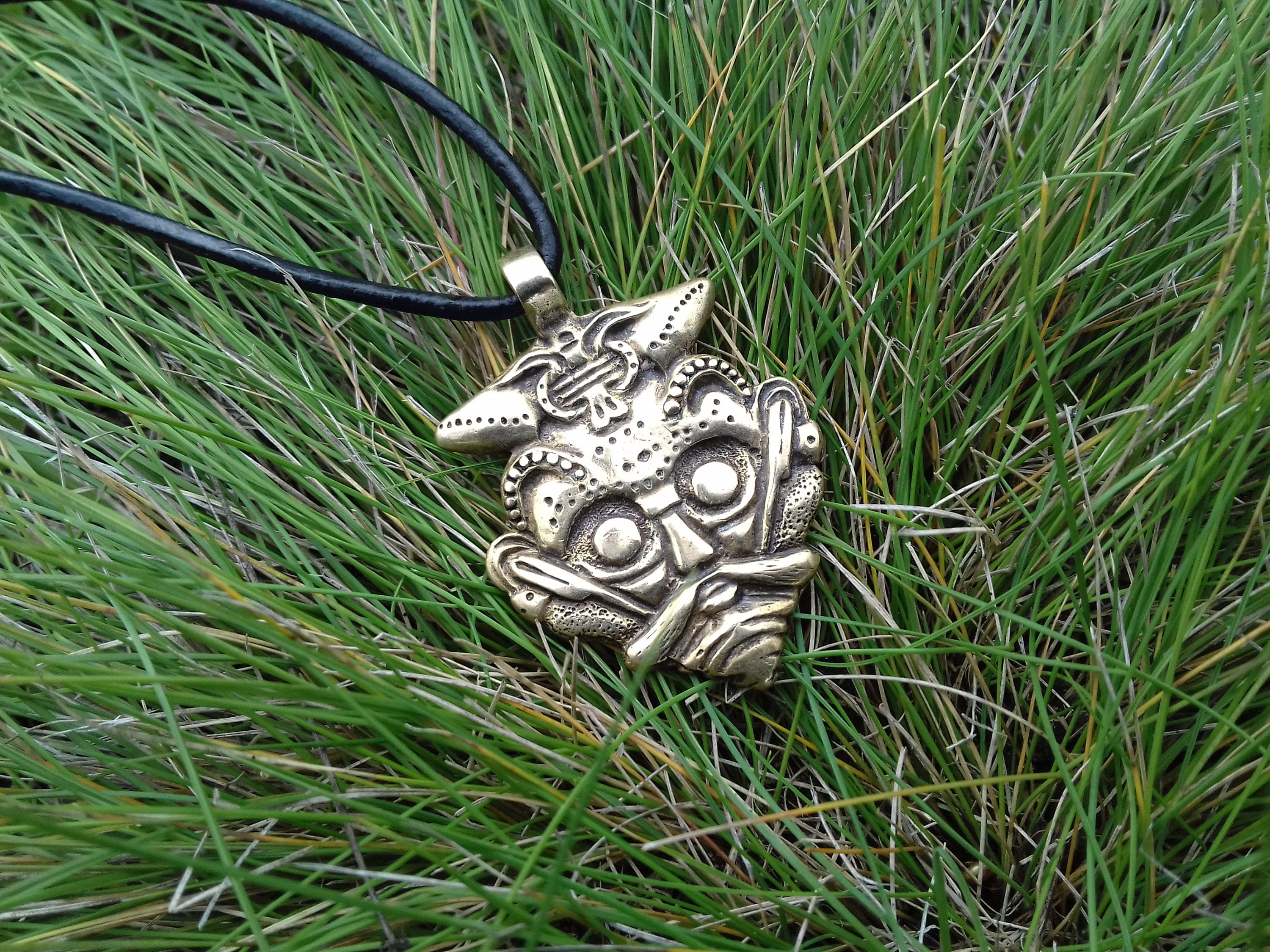 Mask of Odin Mask of Loki Loki pendant Scandinavian amulet | Etsy