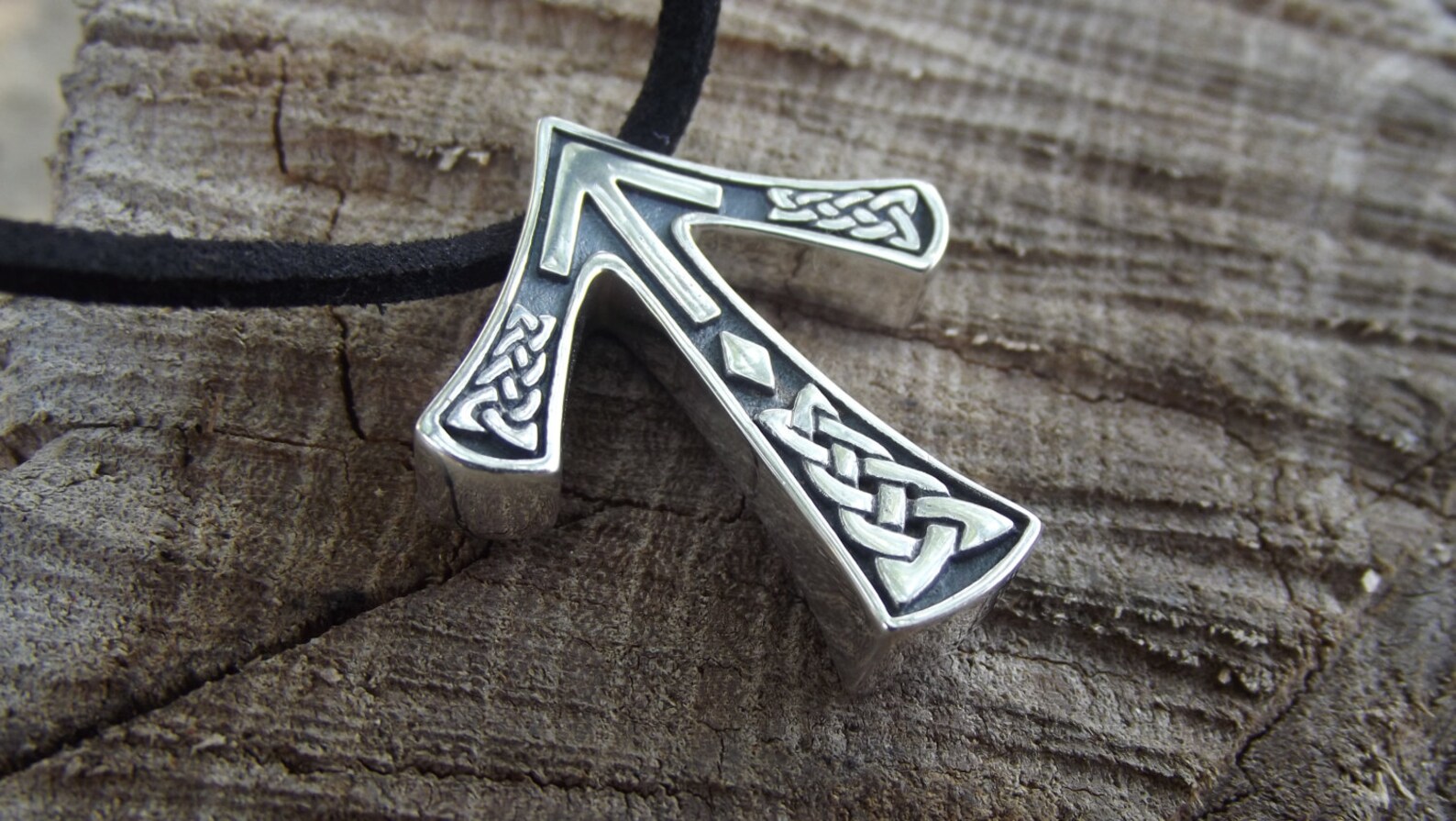 Tyr Rune Pendant Silver Viking Amulet Tiwaz Rune Pendant - Etsy UK