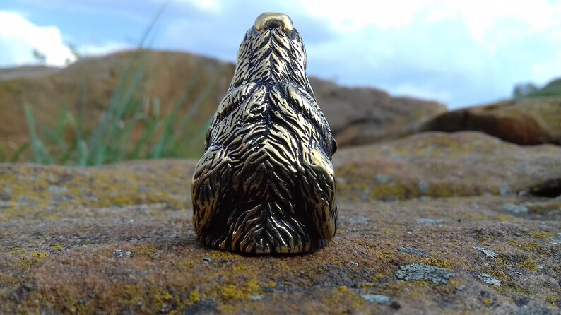 Knife Pommel Wolf Head Wild Dog Guard Bolster Pommel Custom - Etsy