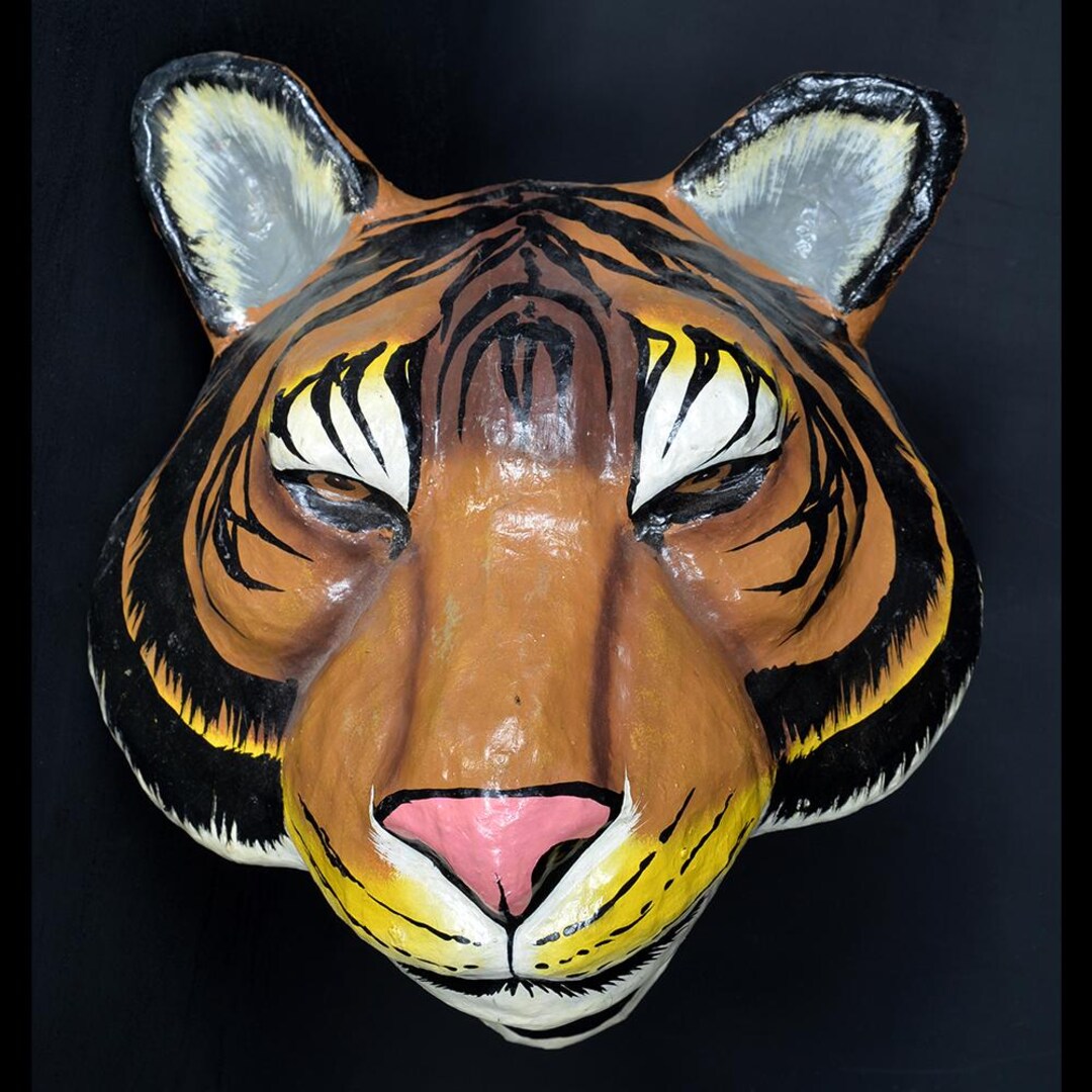 Haitian Kanaval (carnival) Mask of Tiger - Didier Civile - Etsy