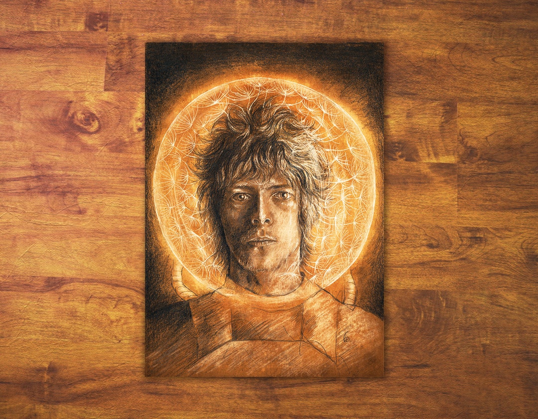 Art Print From Original Drawing "major Tom" A4 - Gift, David Bowie ...