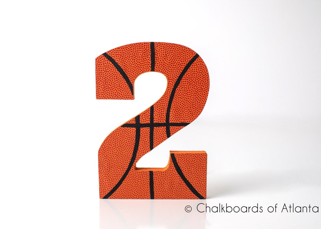 Basketball Birthday, 2nd Birthday, Basketball, Basketball Letters ...