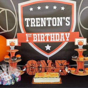Basketball Birthday, 1st Birthday, Basketball, Basketball Letters ...