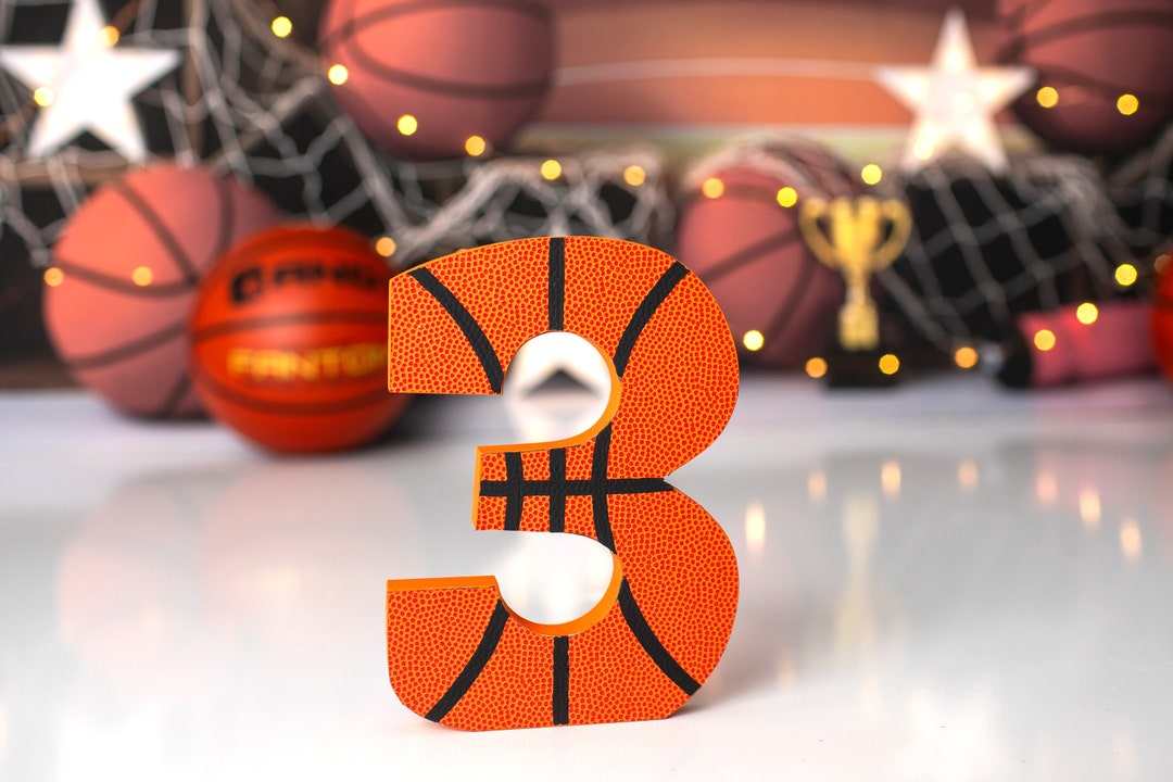 Basketball Birthday, 3rd Birthday, Basketball, Basketball Letters ...
