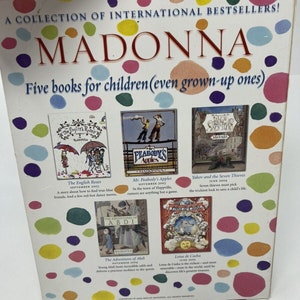 Madonna All 5 Childrens Books Box Set 2003-2005 English Rose, Peabody ...