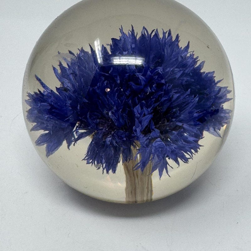 Flower Paperweight - Etsy
