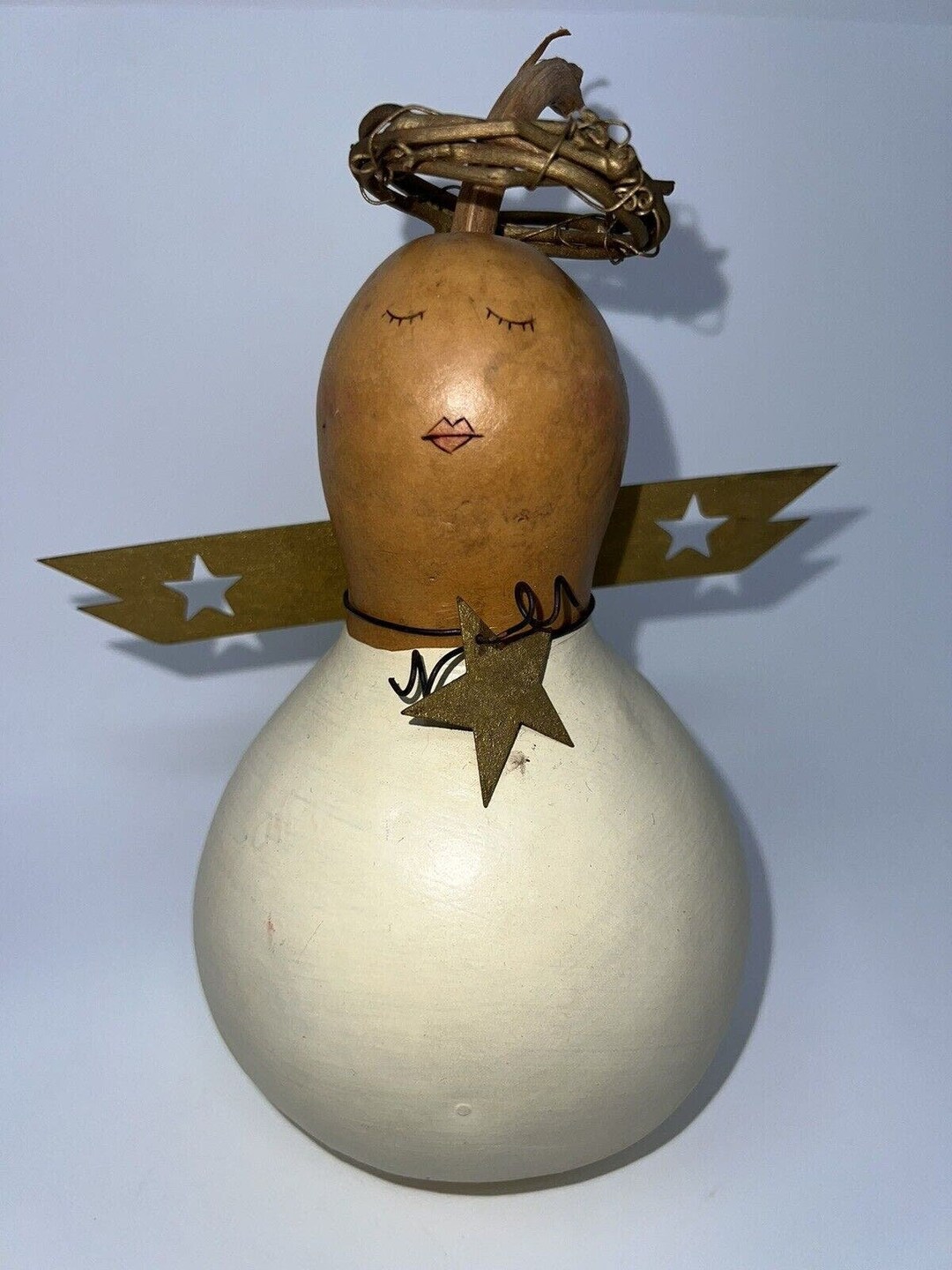 Meadowbrooks Angel Shaped Gourd Cute 8 Tall Primitive - Etsy