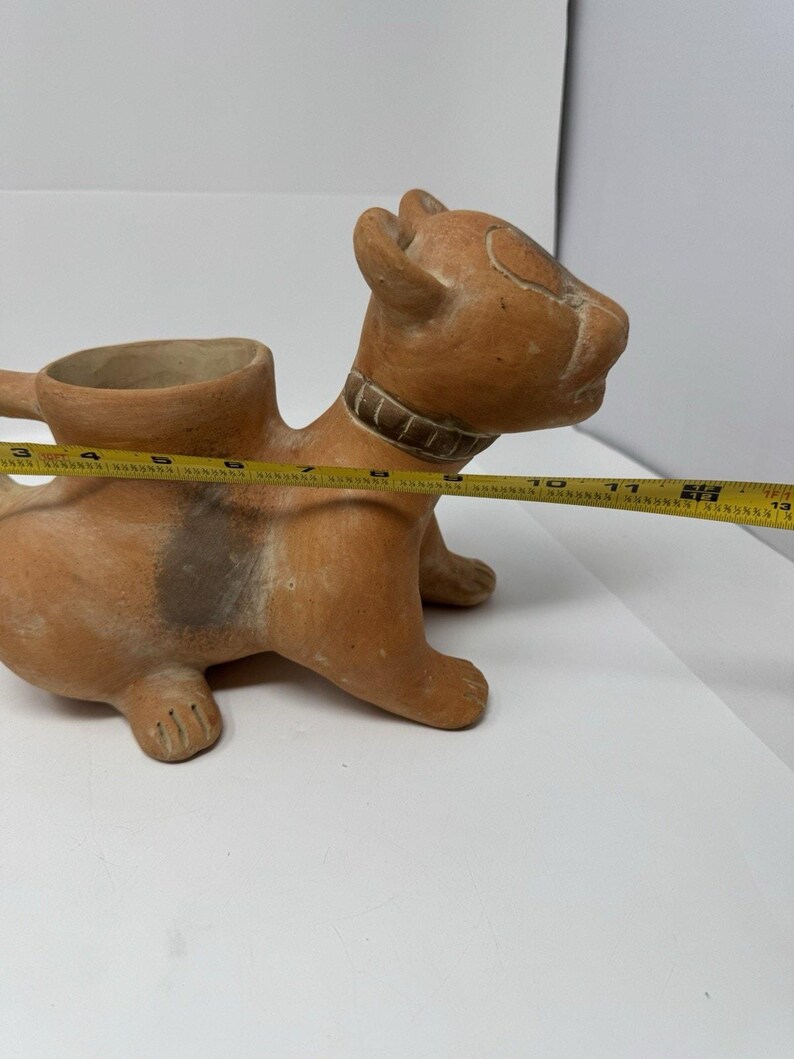 Vintage Pre-columbian Style Terracotta Clay Colima Dog Effigy Vessel - Etsy