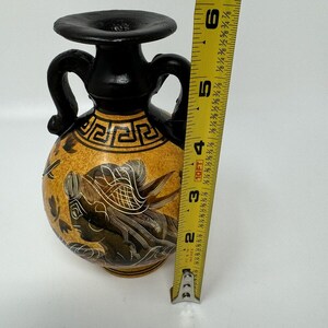 Greek Hand Made Museum Replica of Two Handled Urn by Patsas Ceramics 5. ...