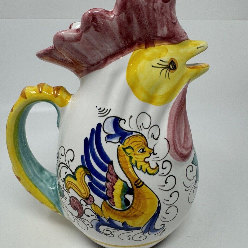 Rooster Pitcher - Etsy