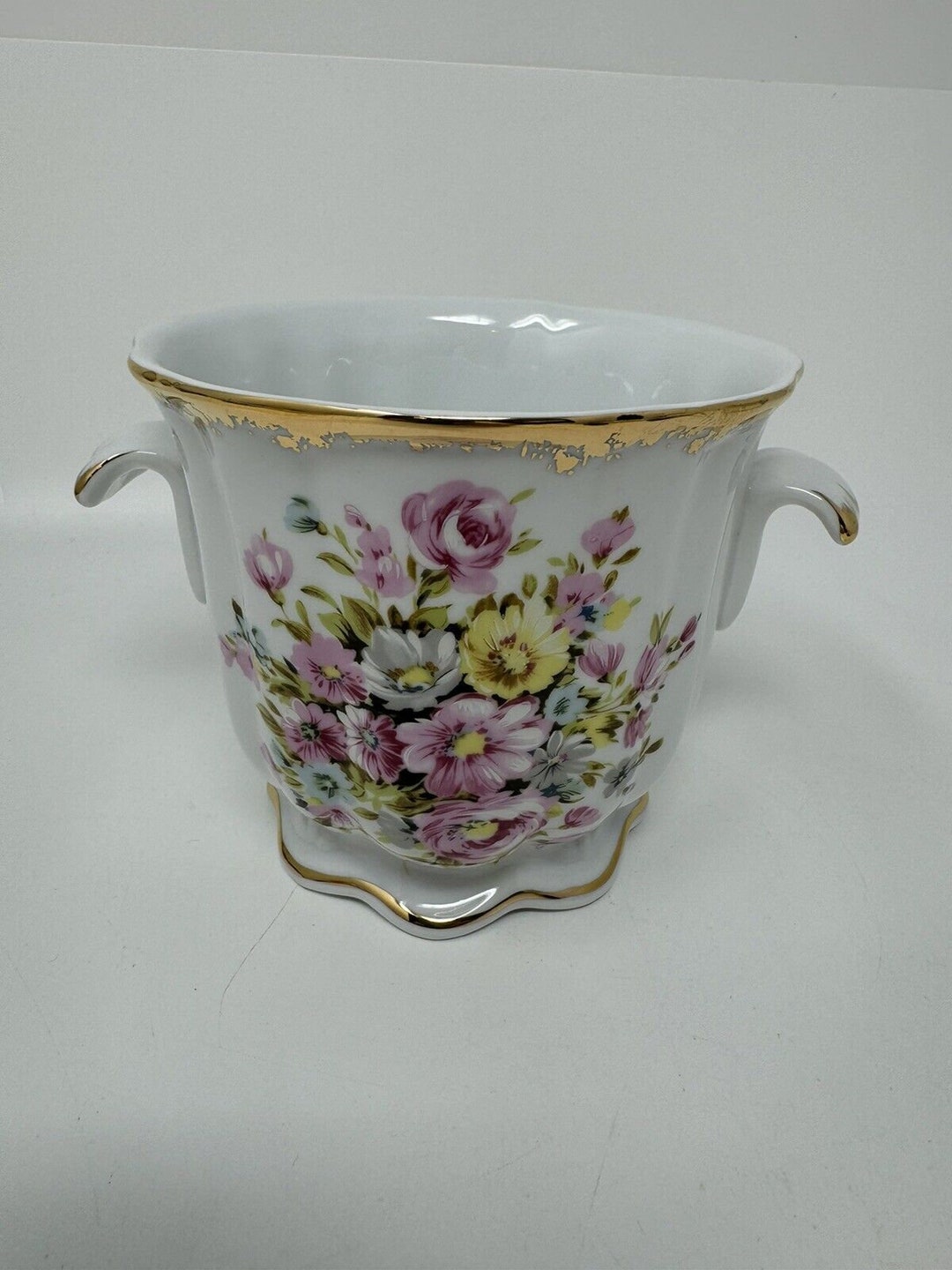 Vintage Reichenbach Echt Kobalt Germany Cachepot Planter Pot Hand ...