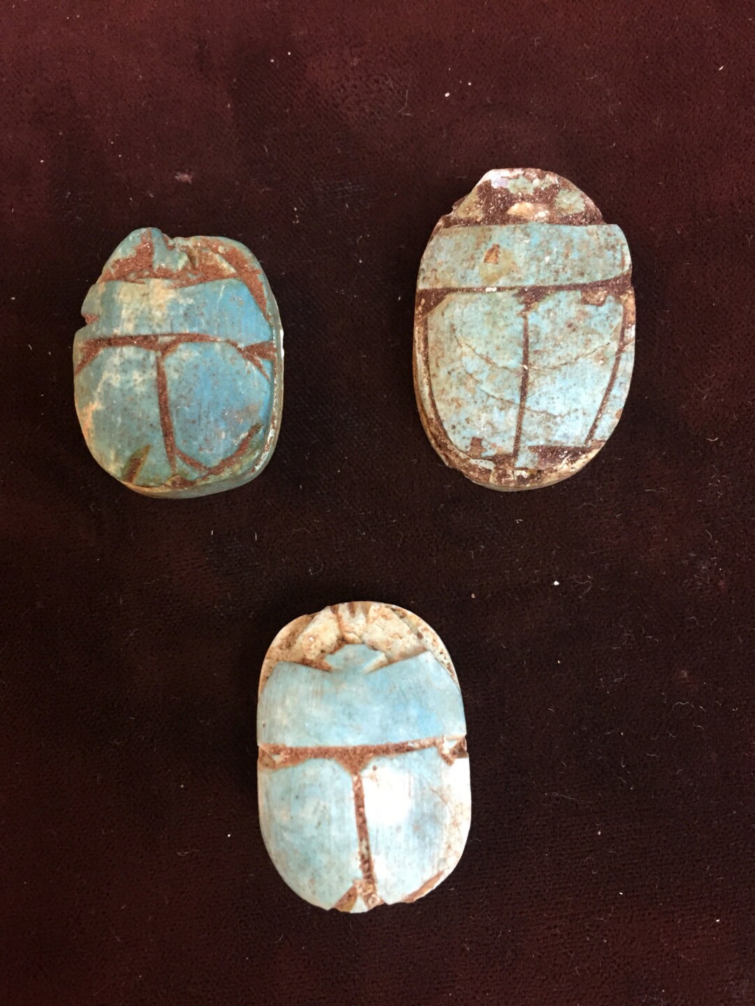 Set of 5 Pieces Clay Scarab Beads 30x22 Vintage - Etsy Hong Kong