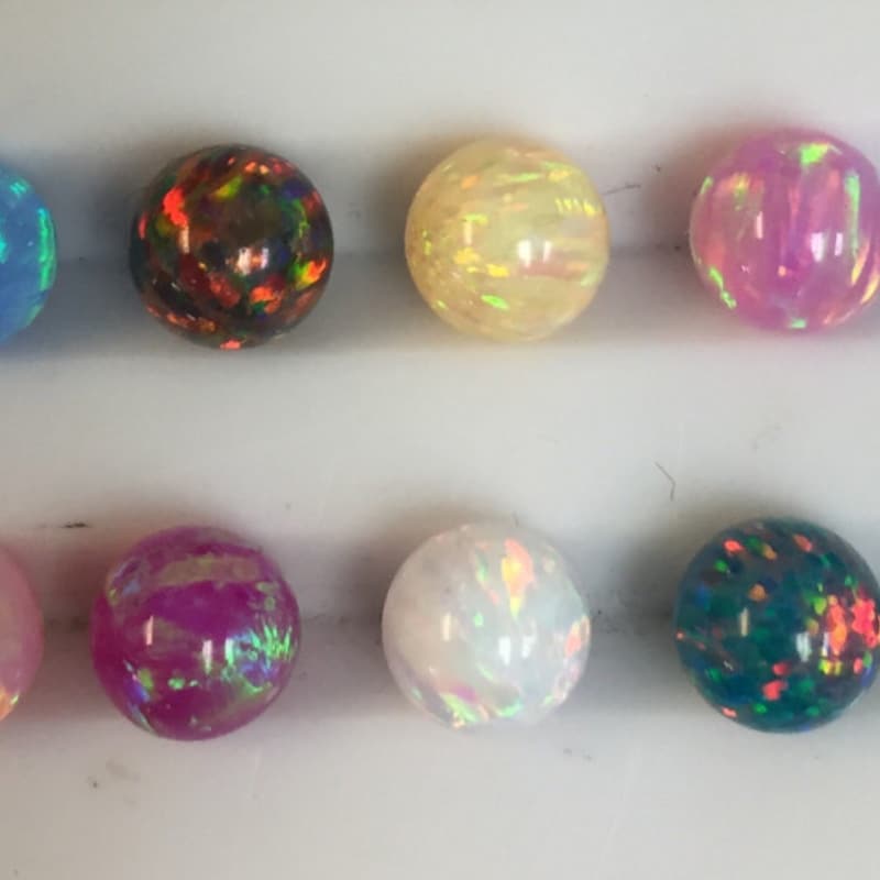 Opal Stone With a Hole - Etsy