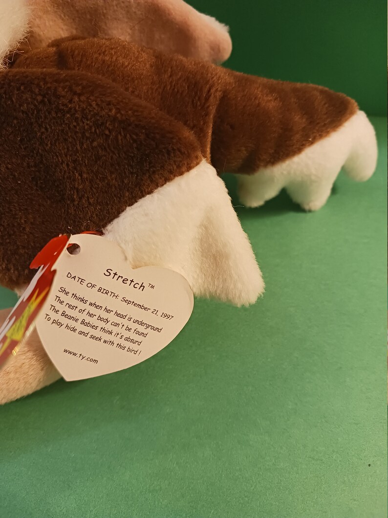 Ty Beanie Babies Stretch the Ostrich - Etsy