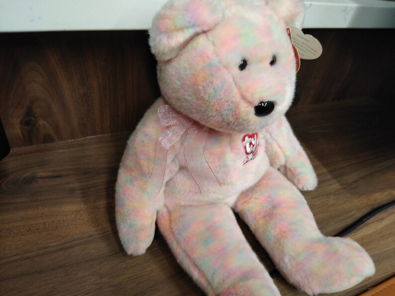 Ty Beanie Buddies Celebrate the Multi Colored Bear | Etsy