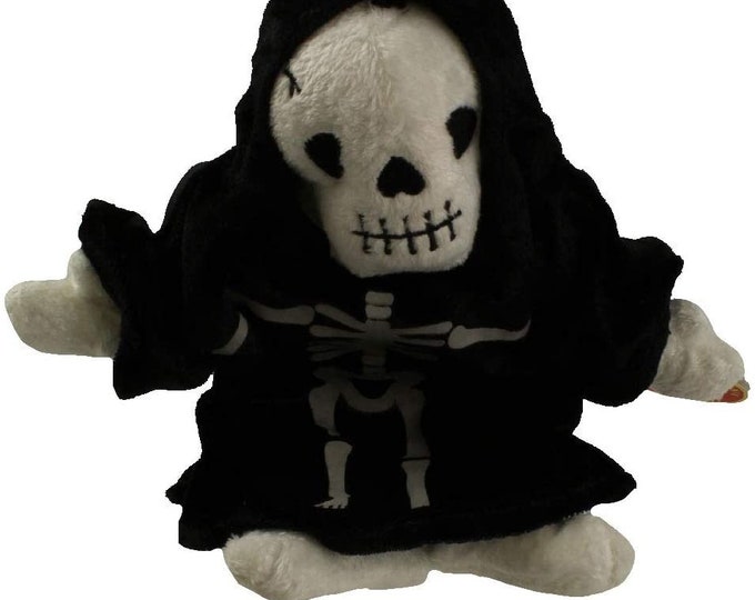 Creepers the Skeleton Ty Beanie Baby by TYHALLOWEEN BEANIES - Etsy