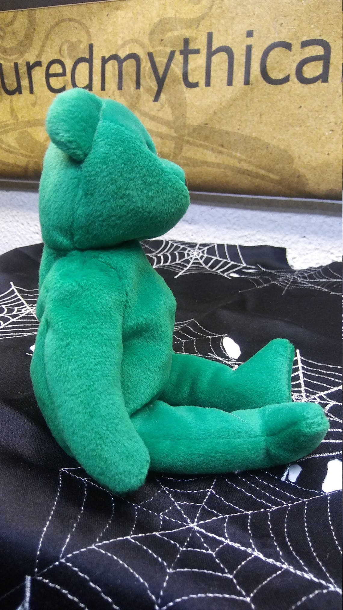 Ty Beanie Babies' Erin the Irish Good Luck Green Bear | Etsy