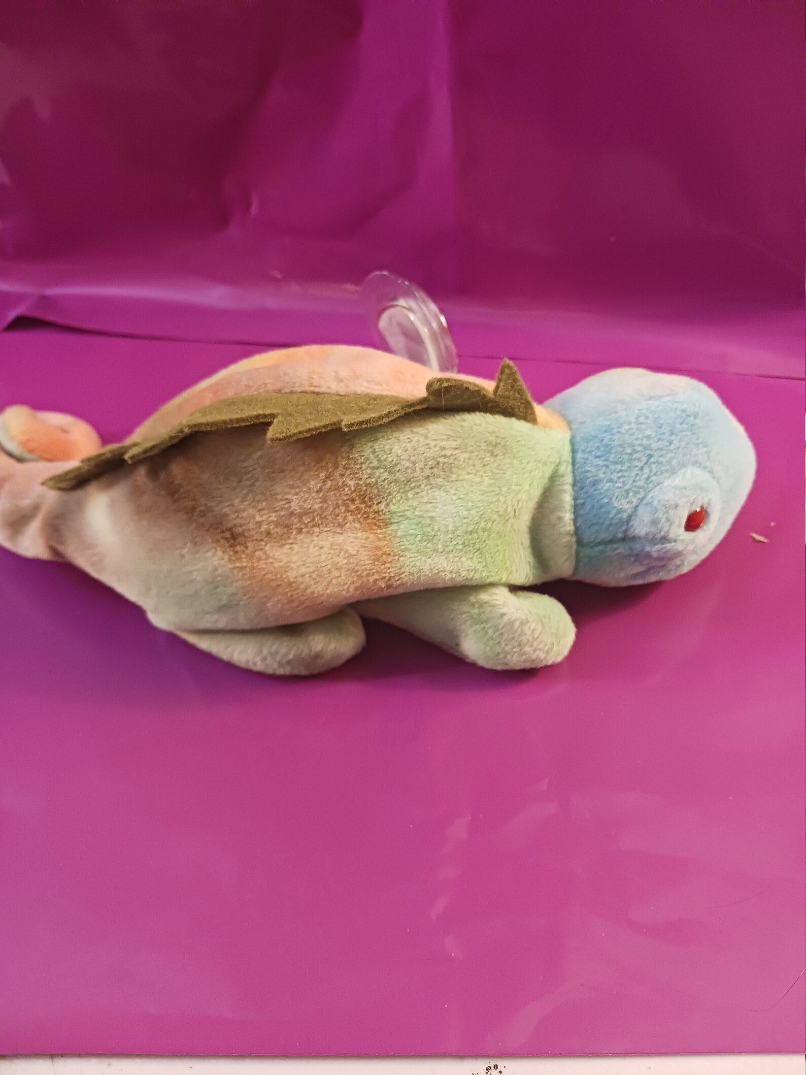 Ty Beanie Babies Iggy the Tye Dye Iguana With Green Spikes - Etsy