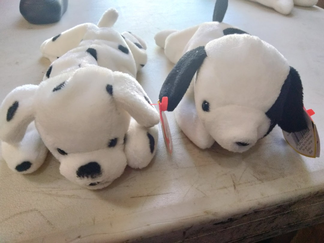 Rare Set Ty Beanie Babies Spot and Sparky 2 Piece Set No - Etsy