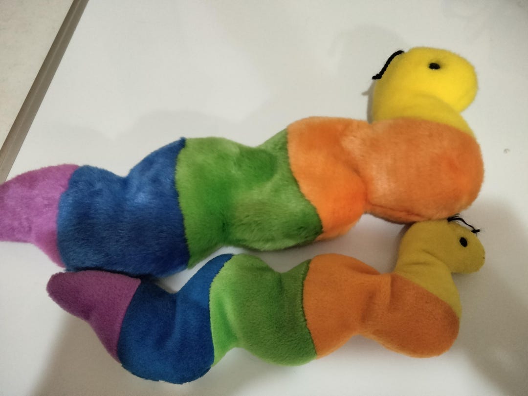 Ty Beanie Babies and Buddies Inch the the Colorful Inchworm 2 Pc. Set ...