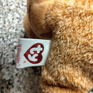 Ty Beanie Babies Willoughby the Very Plushy Brown and White Speckled ...