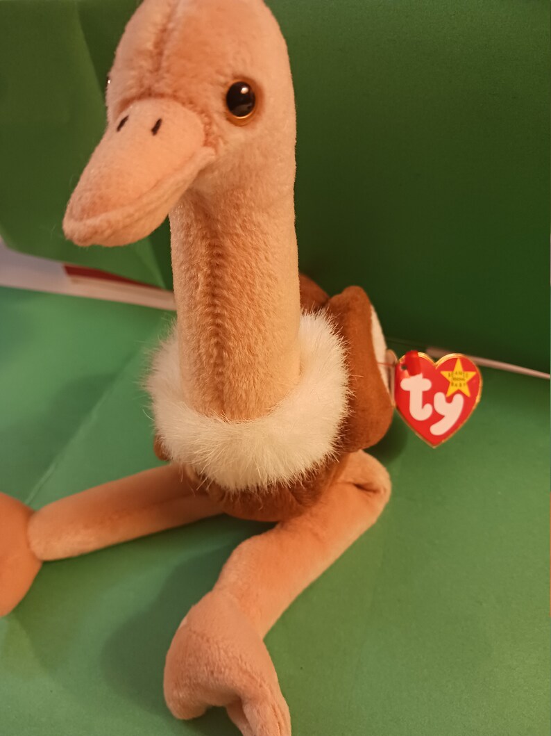 Ty Beanie Babies Stretch the Ostrich - Etsy