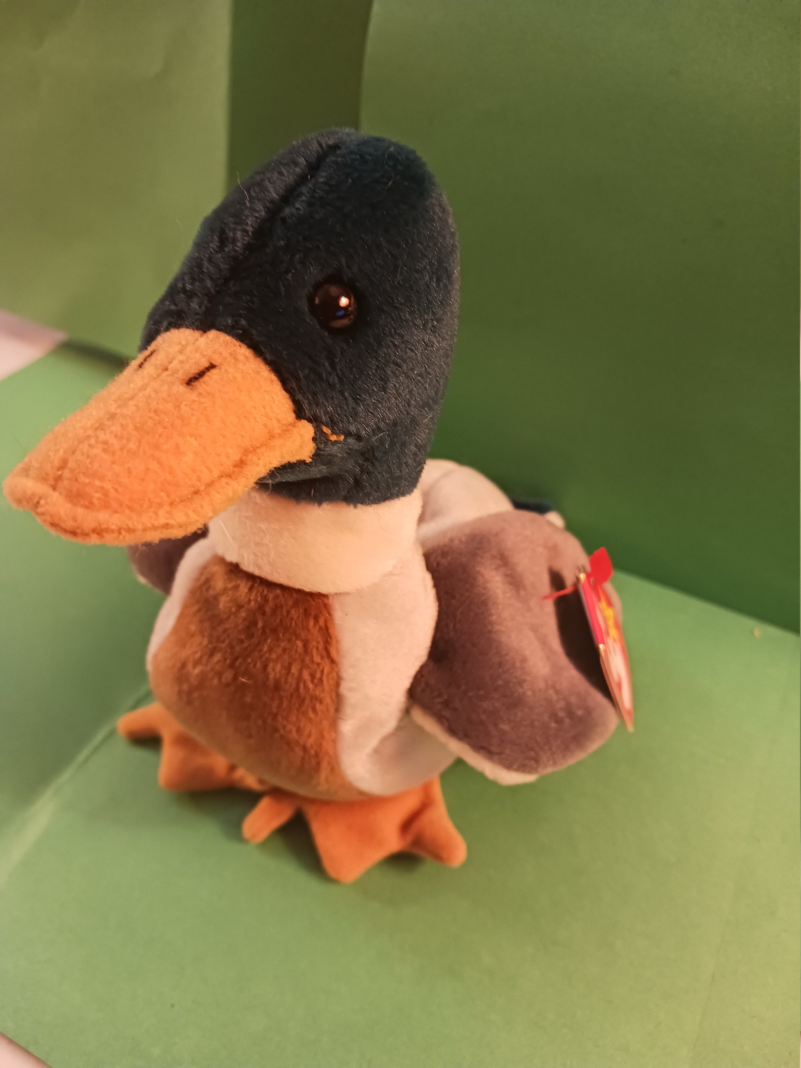Ty Beanie Babies Jake the Mallard Duck - Etsy