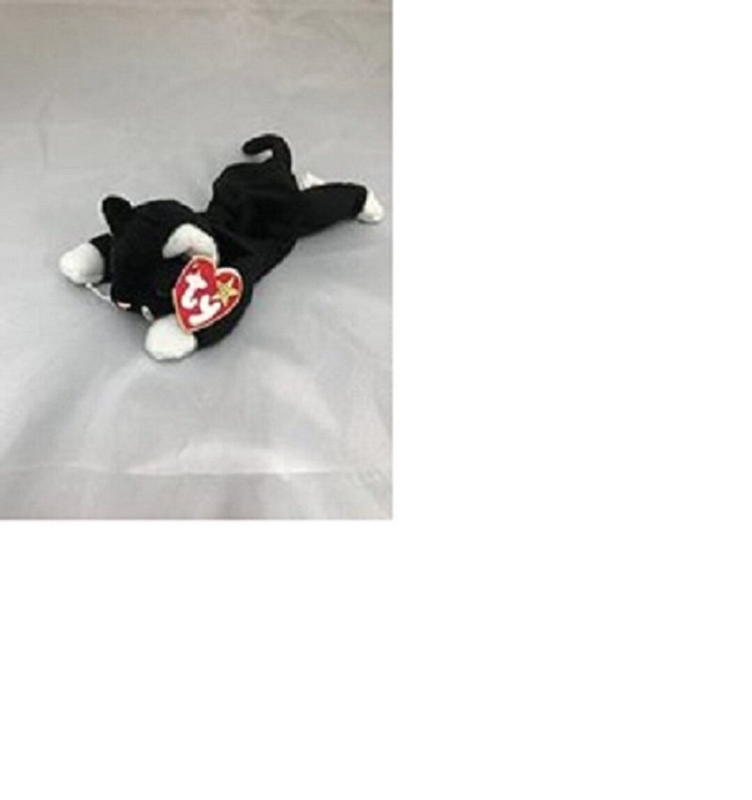 Ty Beanie Babies Zip the Black and White Cat - Etsy