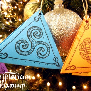 DIY Pagan Yule Ornaments, Printable Yule Decoration, Downloadable Yule ...
