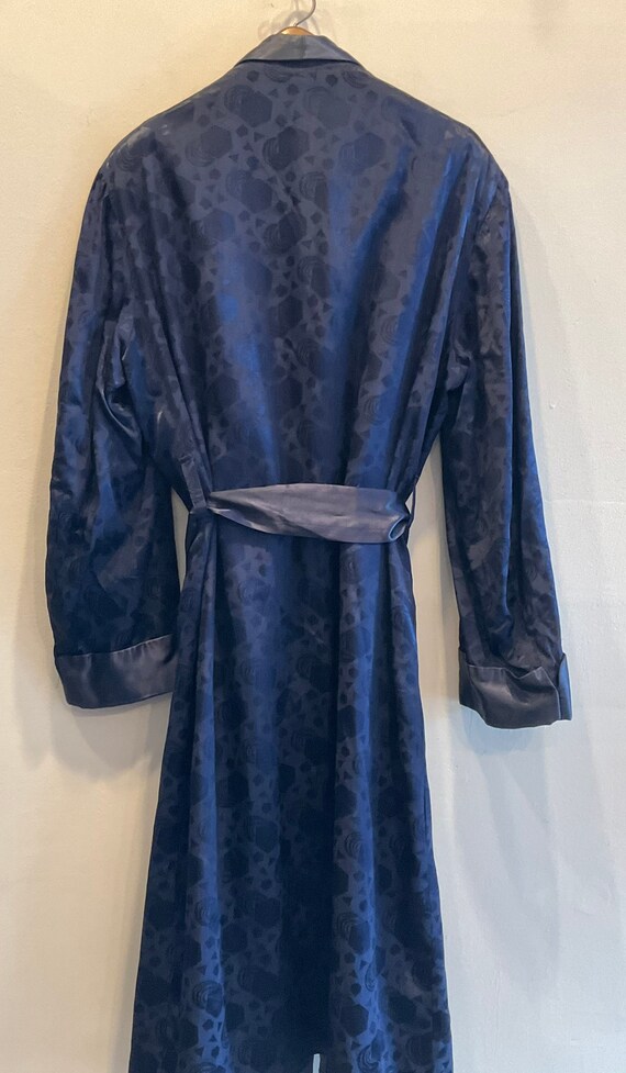 Royal Robes 1950s Rayon Satin Brocade Tie Belt - Gem